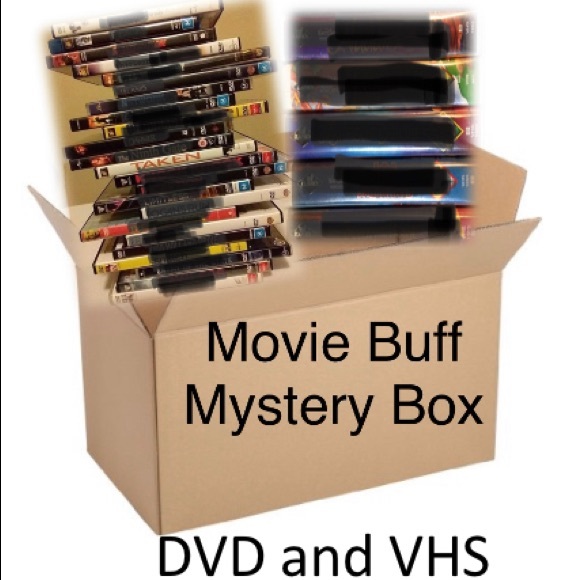 Media | Movie Buffs Mystery Box Dvds Vhs Tapes | Poshmark